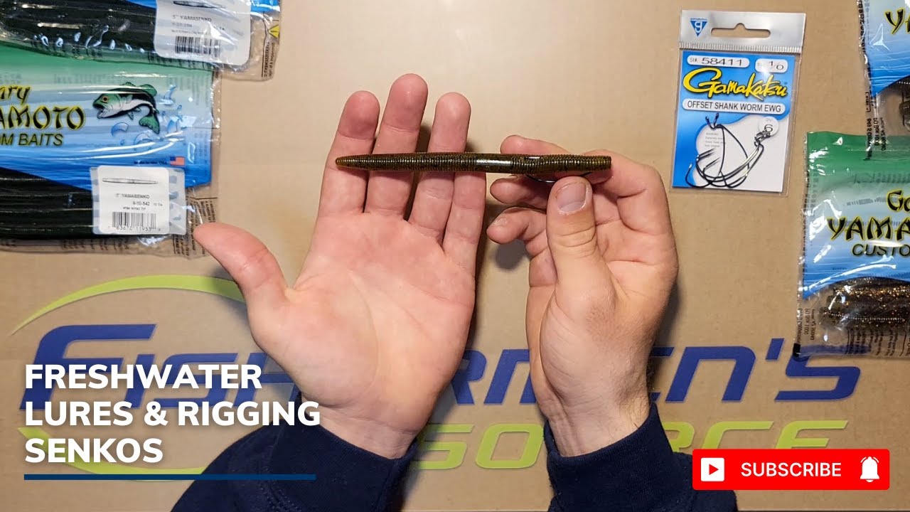 Freshwater Lures & Rigging Senkos - YouTube