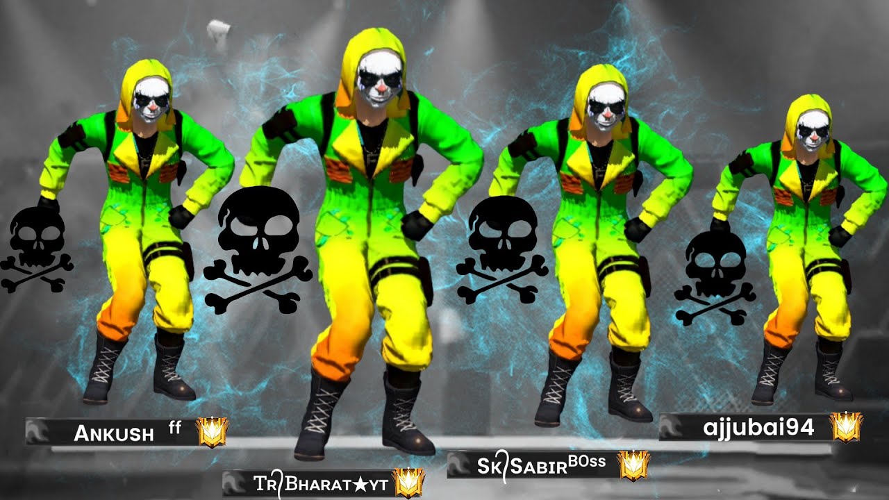 HIP HOP AND NEW EMOTE PRESET ALIGHT😈💥MOTION FF💥🎶||🤡 PANDA🤡-DESIGNER ...