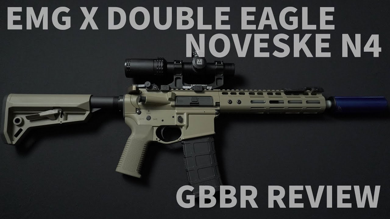 저렴한 MWS? EMG X 더블이글 노베스키 N4 GBBR 리뷰! [EMG X DOUBLE EAGLE NOVESKE N4 ...