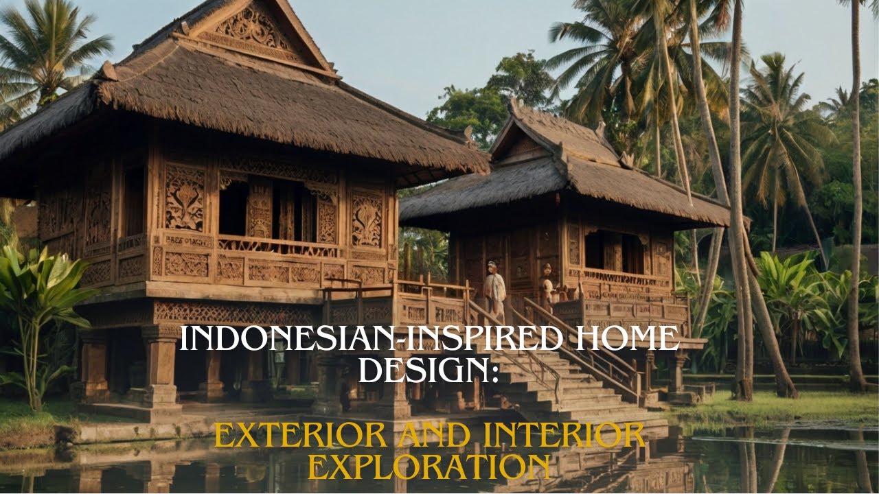 Indonesian-Inspired Home Design: Exterior and Interior Exploration ...