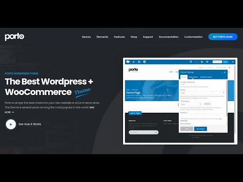 Porto WordPress Theme Installation and Demo Import - YouTube