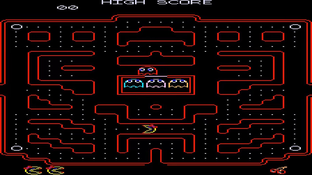 MS VECTOR ATTACK PAC ATTACK MAN PACMAN CLONE 2000 MIDWAY HBMAME HB MAME ...