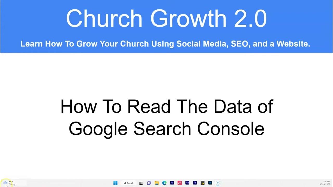 How to install google search console and Read The Data [Amazing] - YouTube