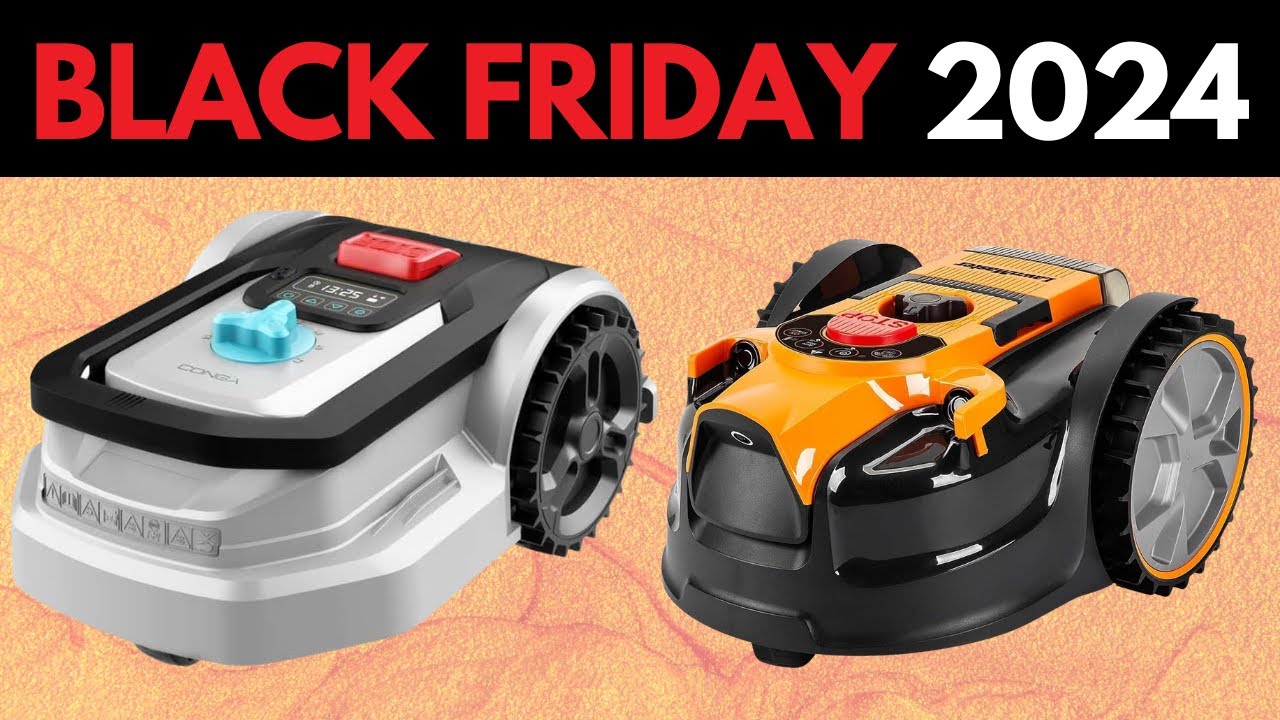 🔥 Los 5 mejores ROBOTS CORTACÉSPED BARATOS de Amazon [Black Friday 2024 ...