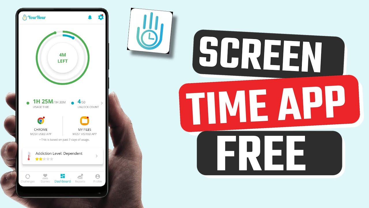 Best Free Screen Time Control App for Android - YouTube