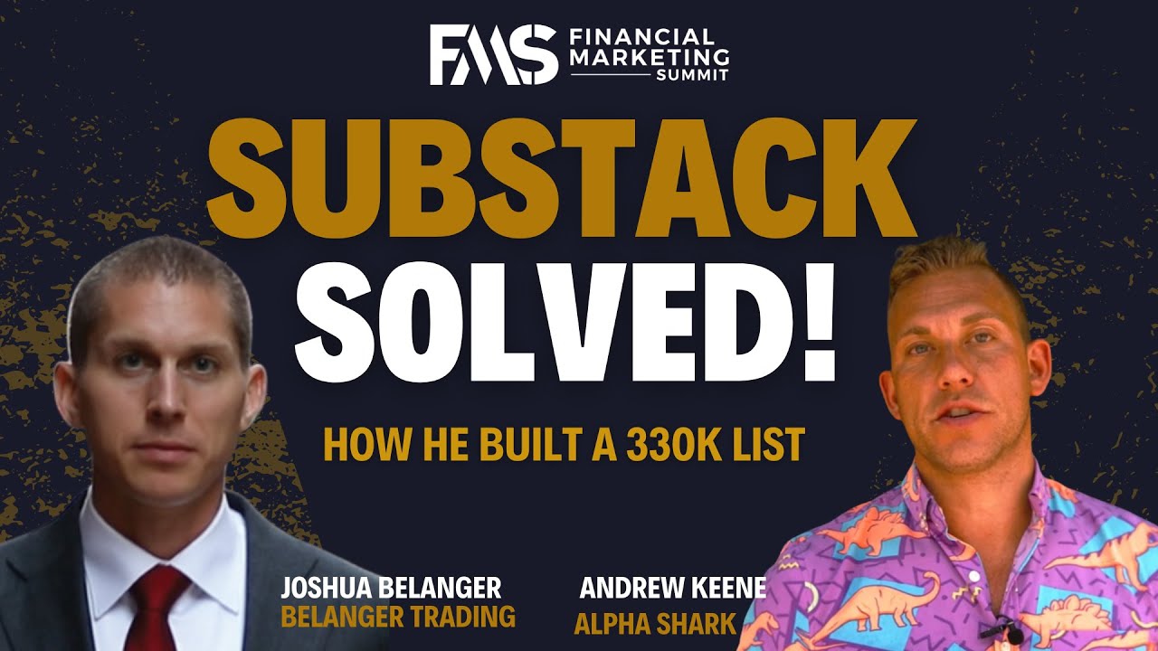 How Josh built his 350k Trading Newsletter on Substack - YouTube