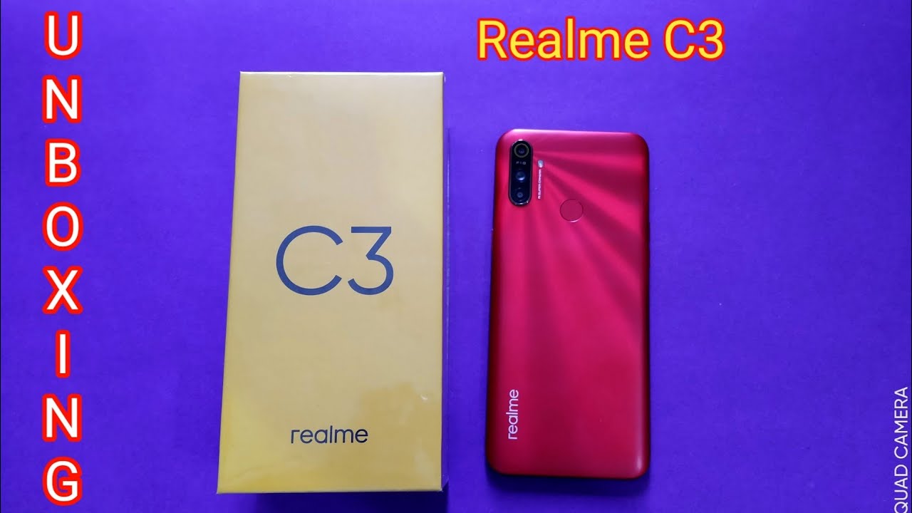 Realme C3 Quick Unboxing and Review - YouTube