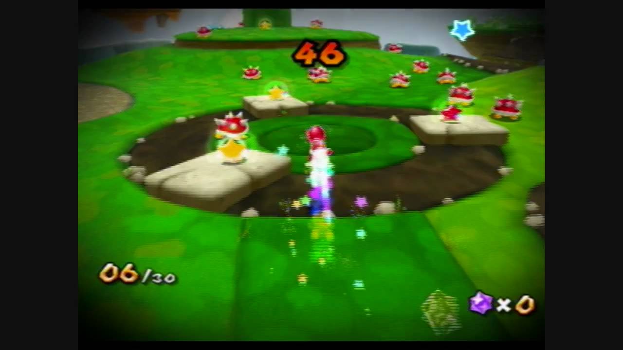 Super Mario Galaxy 2 - Yoshi Star Galaxy - Spiny Rainbow Romp - YouTube