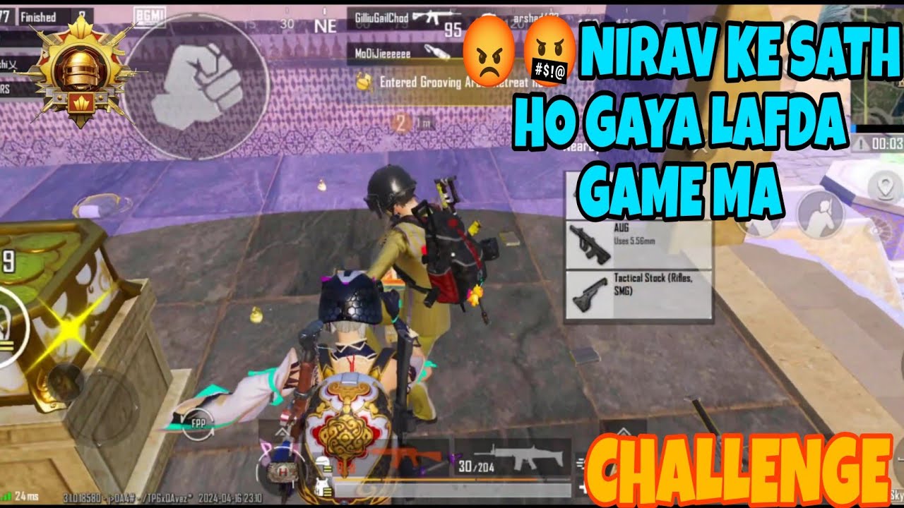 😡🤬 LAFDA HO GAYA NIRAV KE SATH GAME MA EK LADKI KI VAJA SE BHAICHARA TODA | #gamingwithrs #bgmi ...