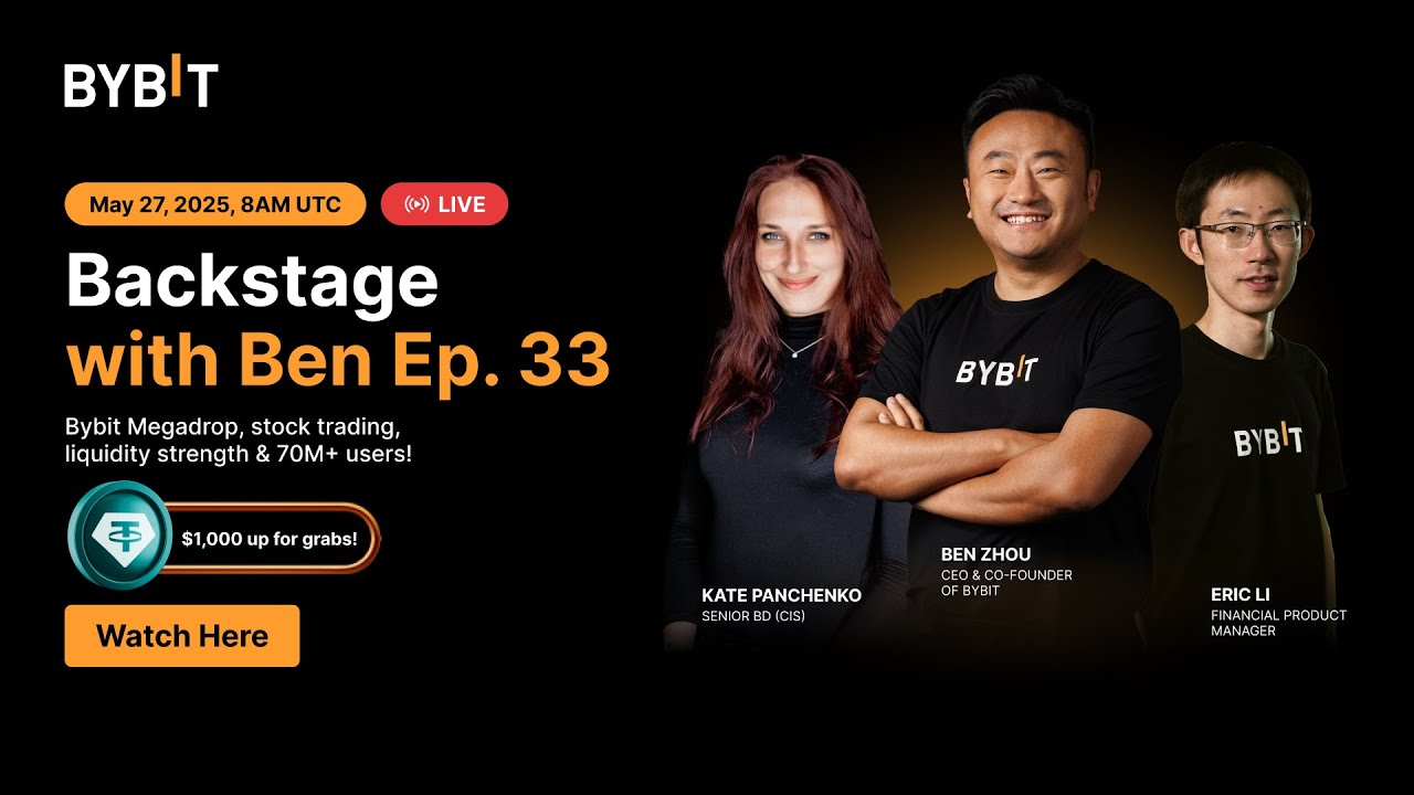 Backstage with Ben Ep. 33: Megadrop, stock trading, TOKEN2049 ...