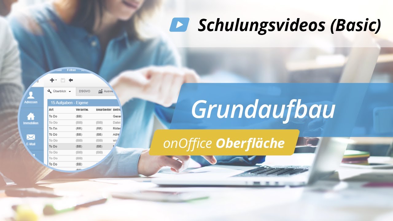 Schulungsvideo: Basic – Navigation in der onOffice Oberfläche | onOffice Software - YouTube