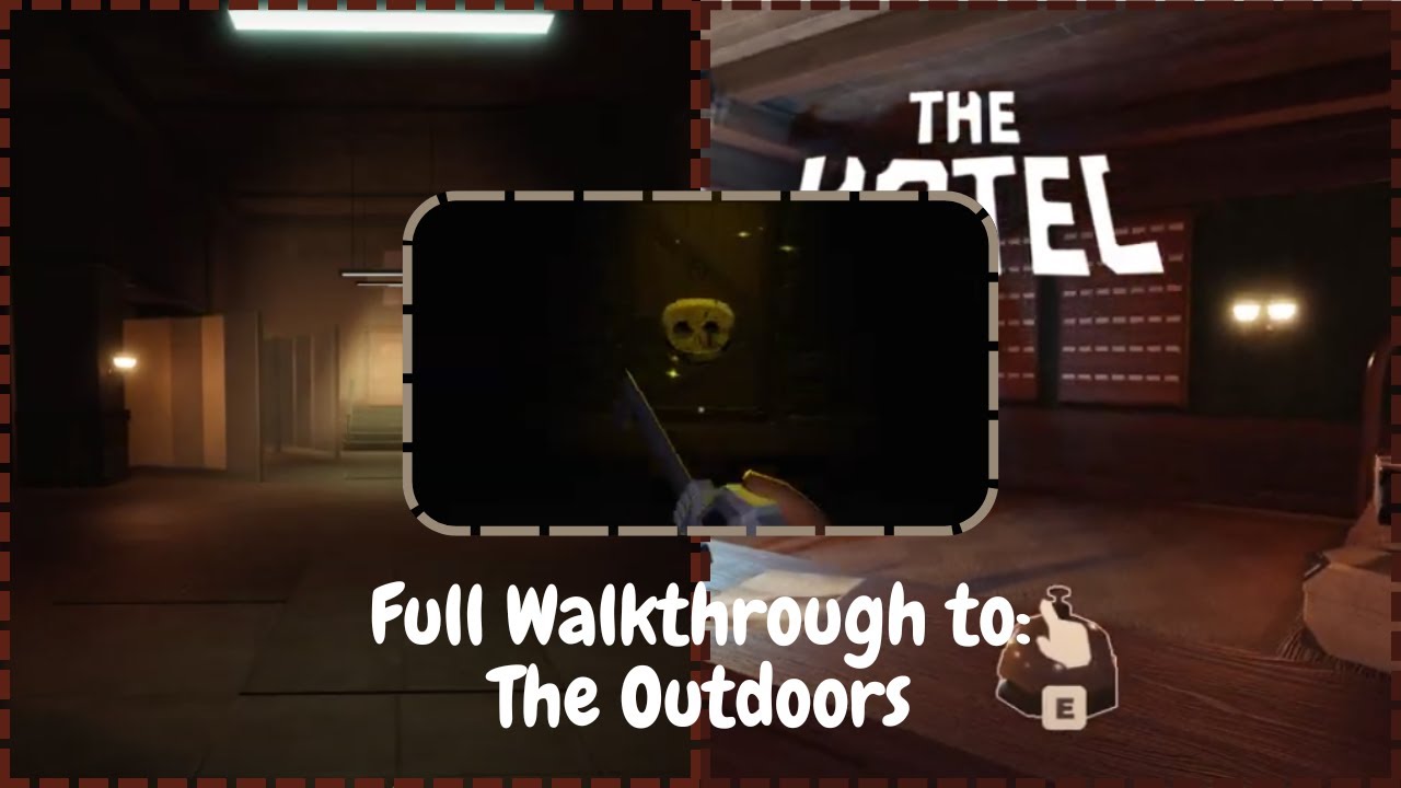 DOORS Hotel Walkthrough to Door 90 - To Outdoors | Part 1 - YouTube