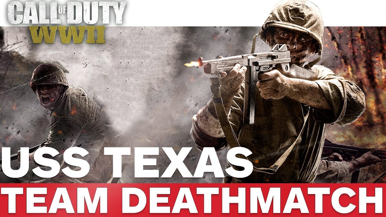 USS Texas-Map Guide - Call of Duty: WW2 - YouTube