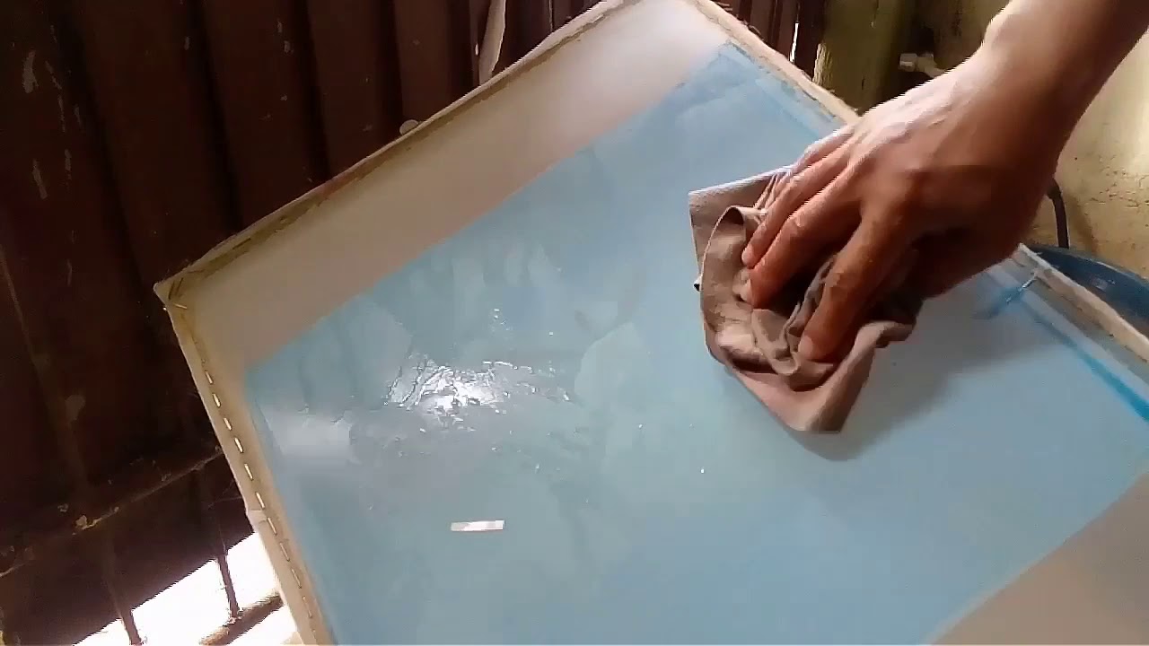 DIY Exposure box. (Exposing and washing of screen).......*multicolor pt ...