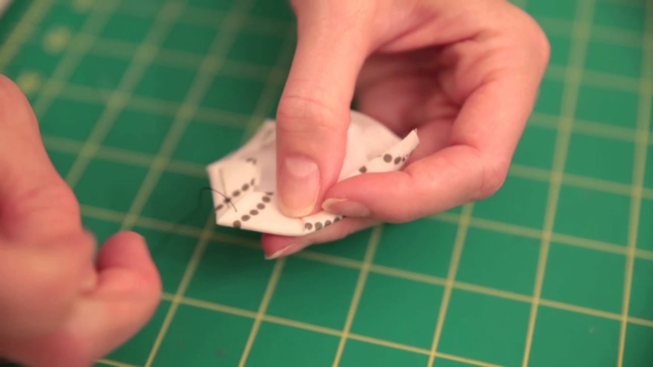 English Paper Piecing - How To Make Hexagons - YouTube