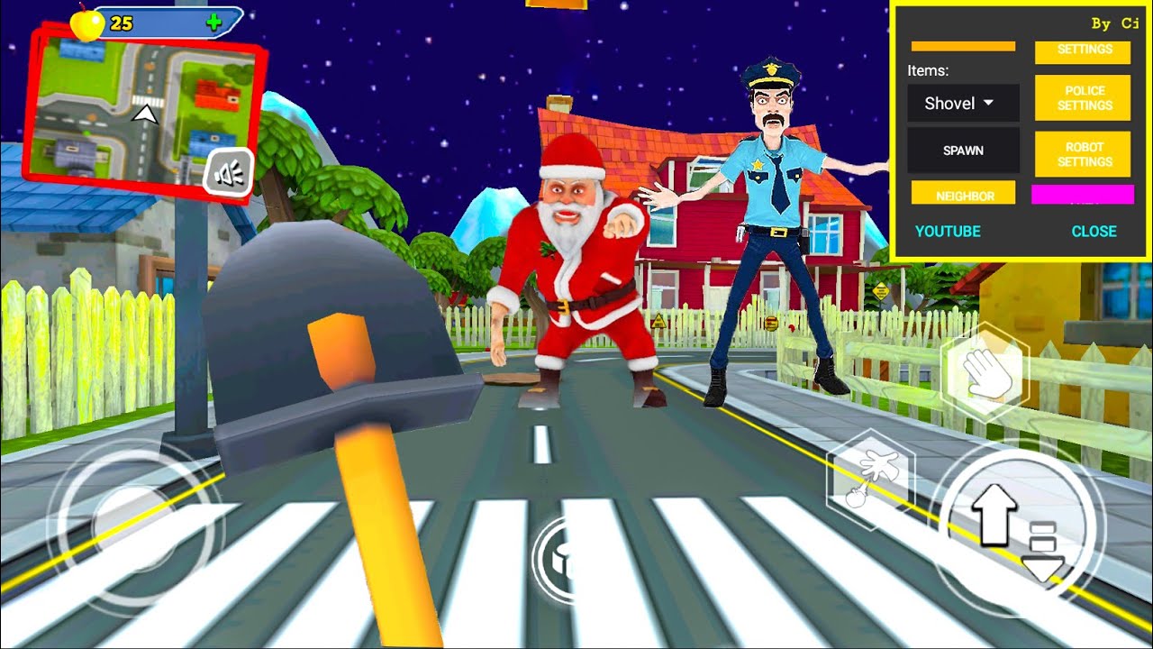 Dark Riddle MOD MENU APK 🌲 New Year Update 🎅 ( Mod Skin SANTACLAUS ...