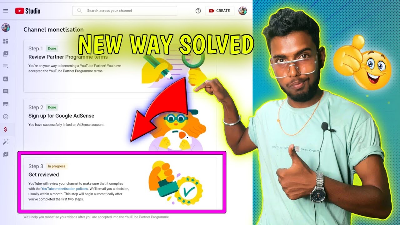 Channel Under Review Problem Solved | Not Feedback Not Mail | Monetize ...