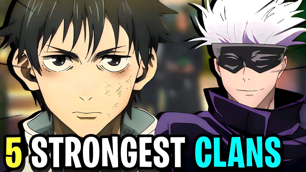 All 5 STRONGEST Sorcerer Clans - Gojo, Zenin & Kamo from Jujutsu Kaisen ...