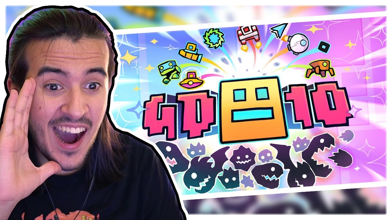 GG GAMES REACCIONA a Geometry Dash 10-Year Anniversary - YouTube