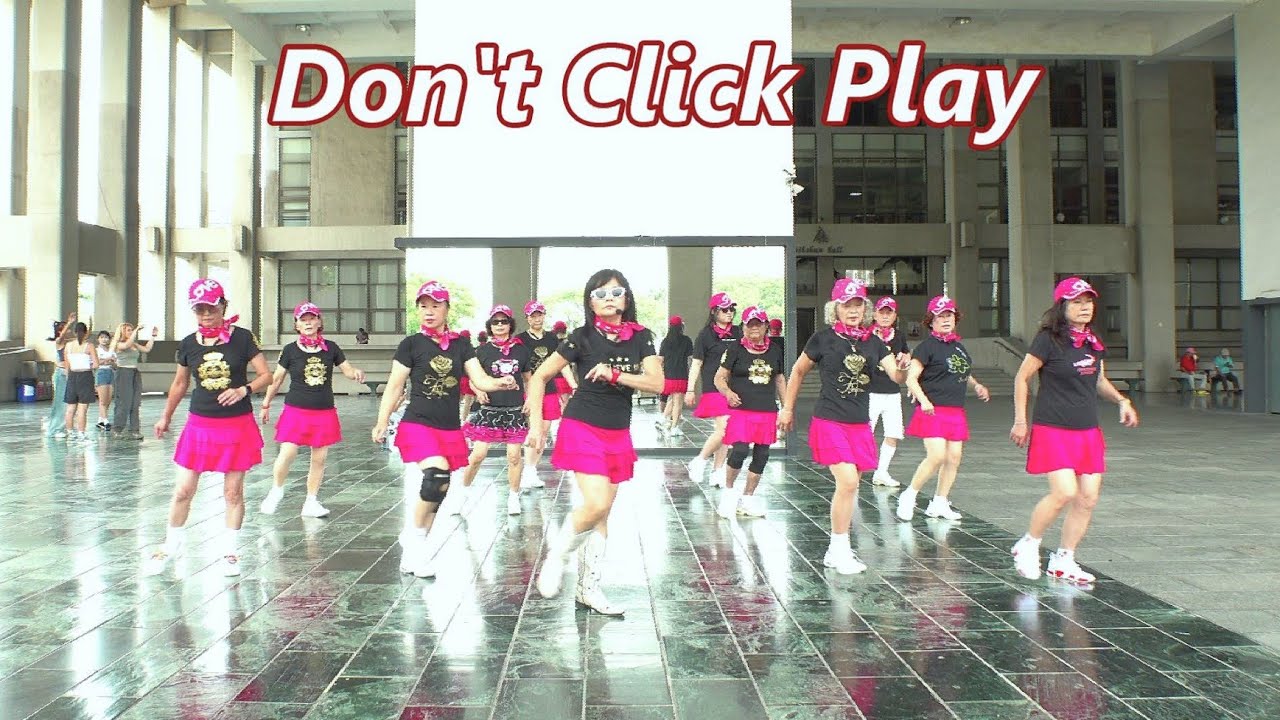 Don't Click Play│Line Dance by G Richard, C Jacques & D Rushton│Demo ...