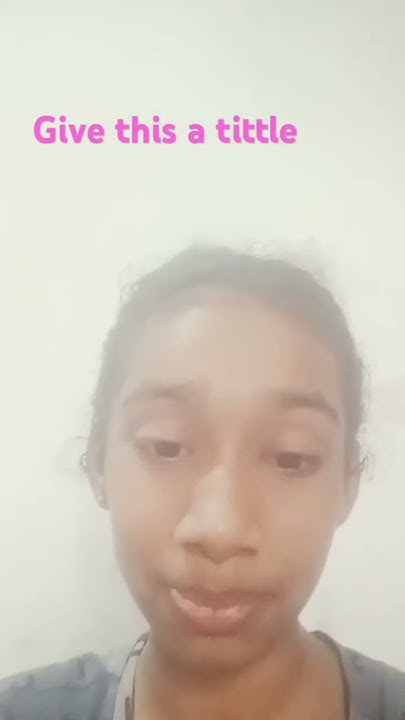 give this a tittle - YouTube