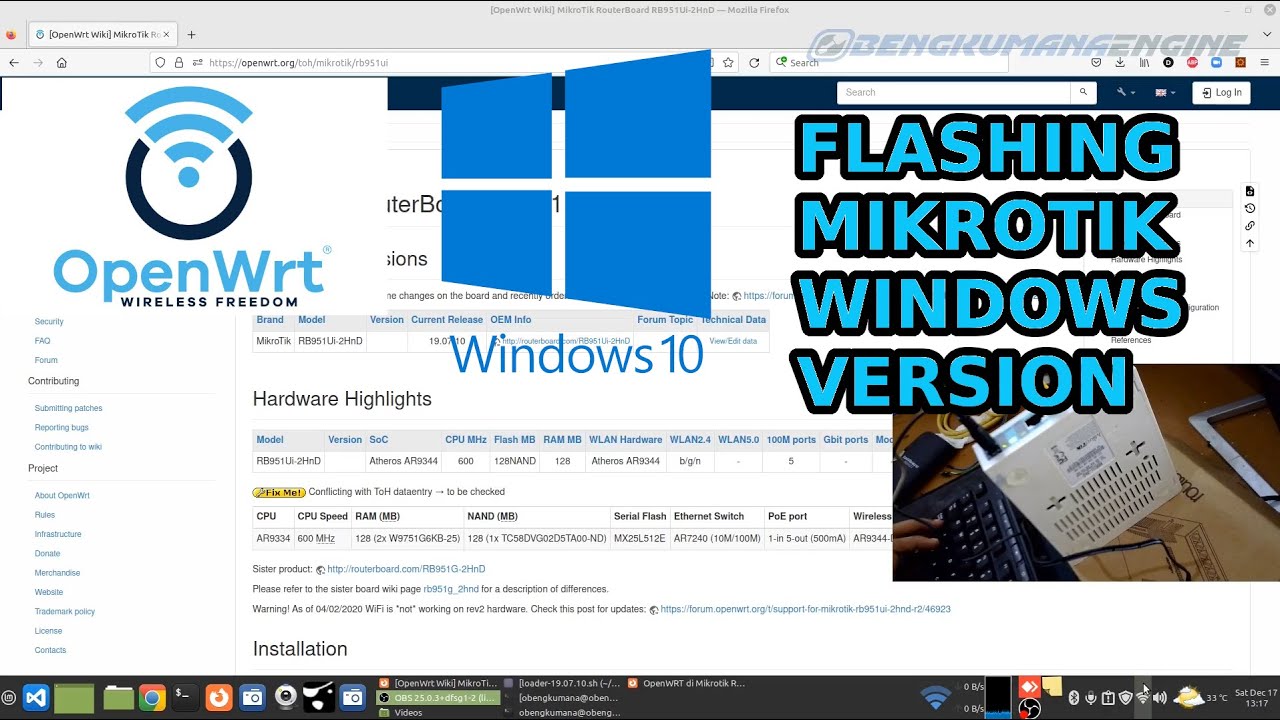 Openwrt - Cara Full Flash dan Setting Mikrotik RB951Ui 2HnD - Windows ...