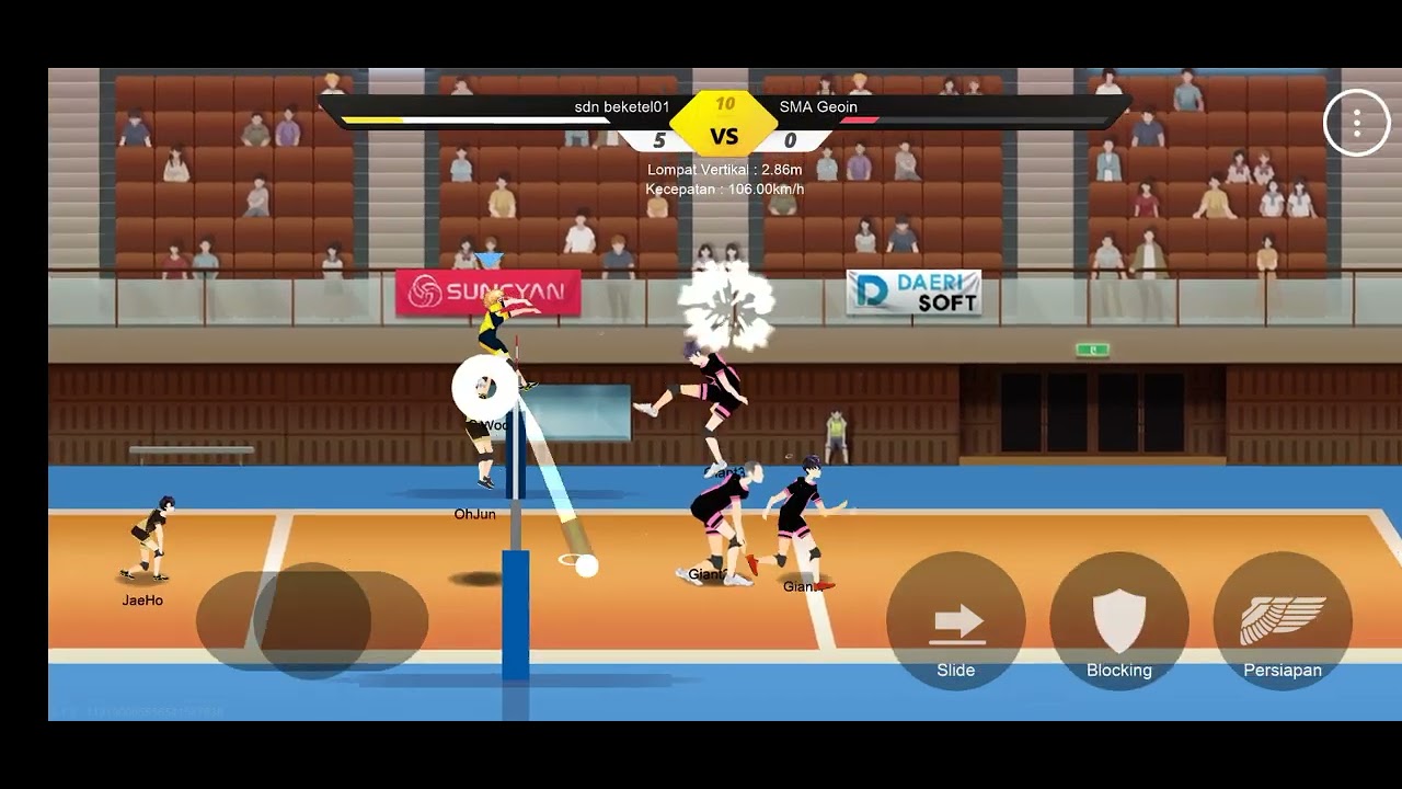 suncyan stage 6 #volleyball #game - YouTube