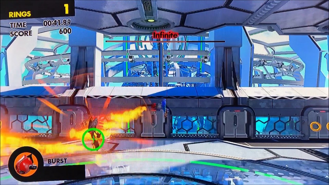 Sonic Forces Stage 17 (VS. Infinite) Gameplay - YouTube
