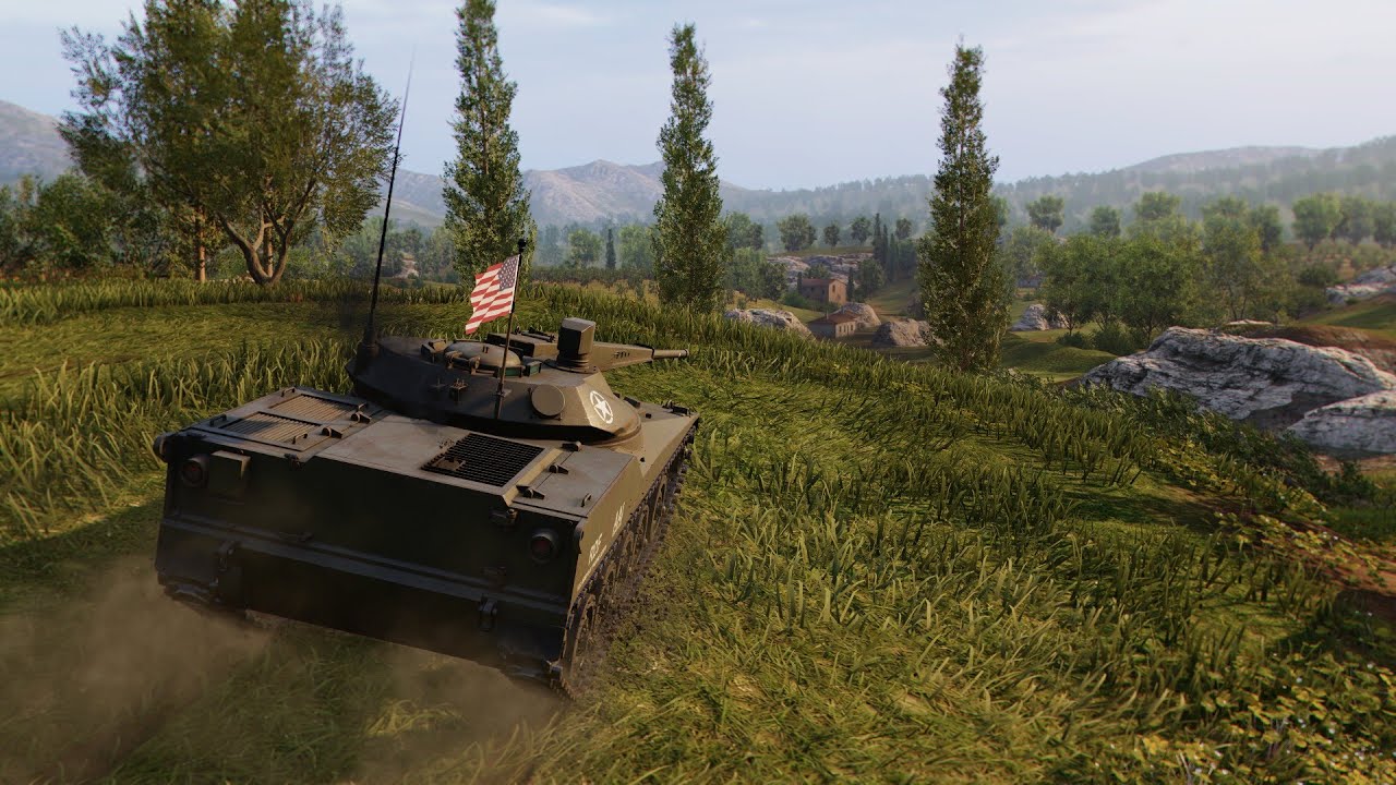 World of Tanks || RDF/LT on Vineyards - Solo Gameplay - YouTube