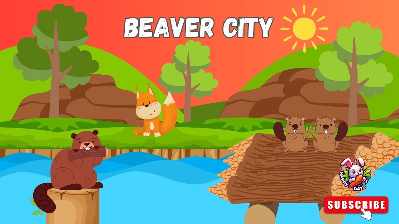 Beaver City! // Educational song // Kids songs - YouTube