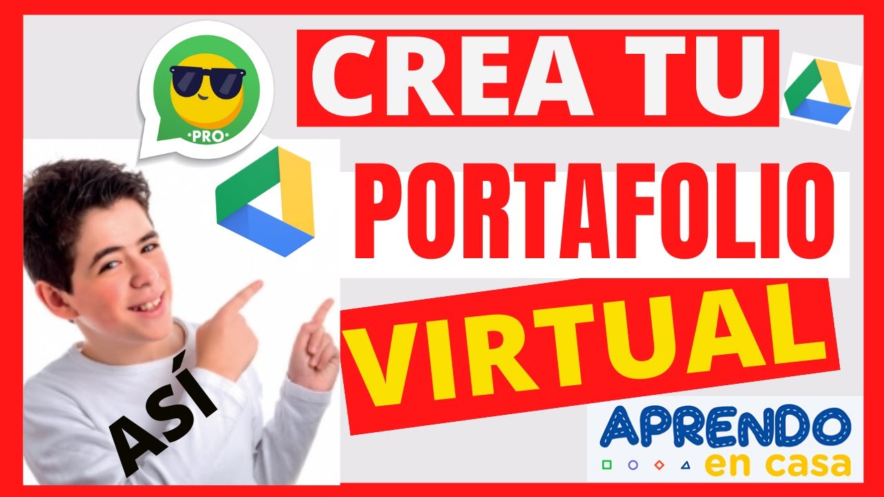 😎💼PORTAFOLIO VIRTUAL para ESTUDIANTES ⚡super FÁCIL en DRIVE y ordena ...