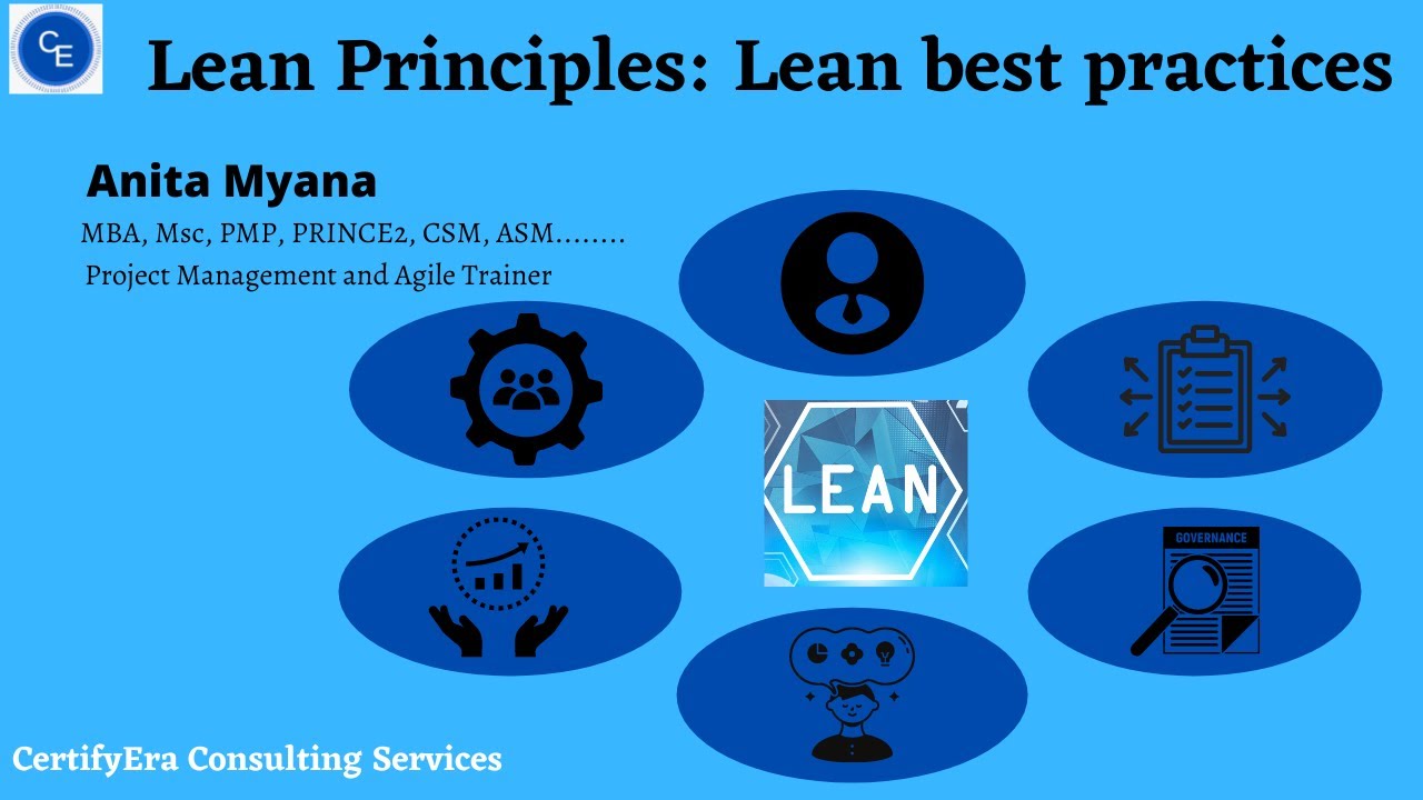 Lean principles and lean best practices - YouTube