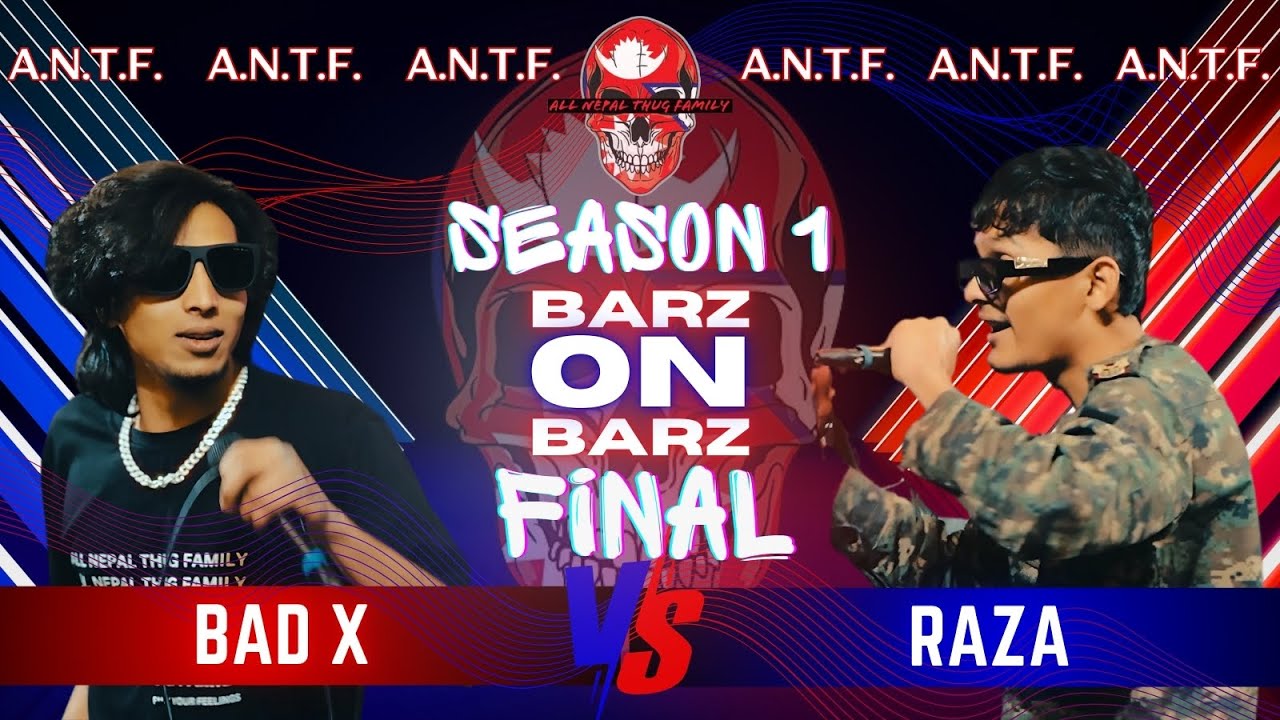 Raza vs Bad x Barz on Barz Final @Mrbvlog_official - YouTube