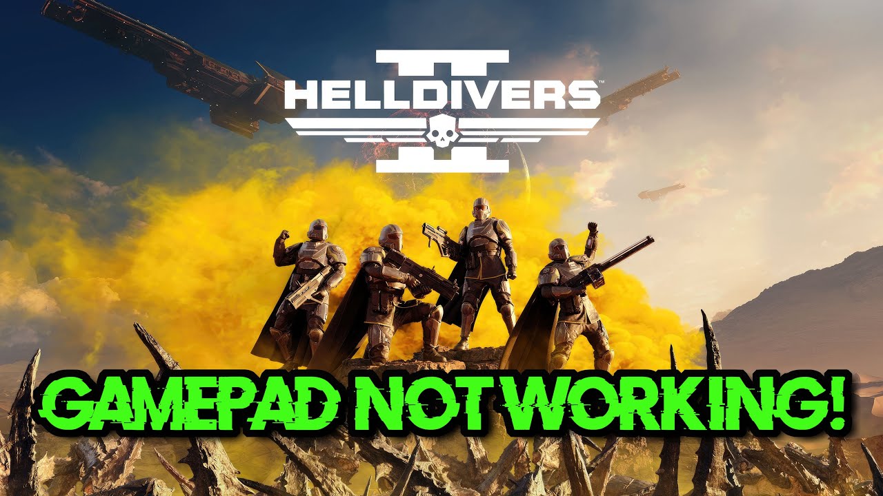 Helldivers 2 Controller/Gamepad Not Working On PC FIX - YouTube