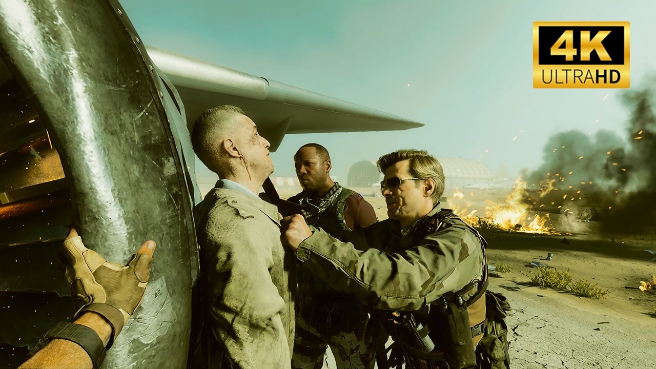 Call of Duty: Black Ops 6 - Airport Mission - Ground Control - Gameplay ...