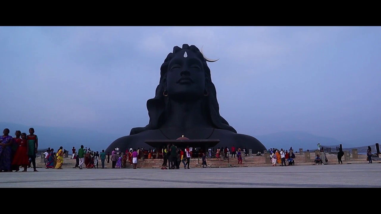 ADIYOGI SHIVAN 147 FT | ISHA | TIMELAPSE VIDEO - YouTube