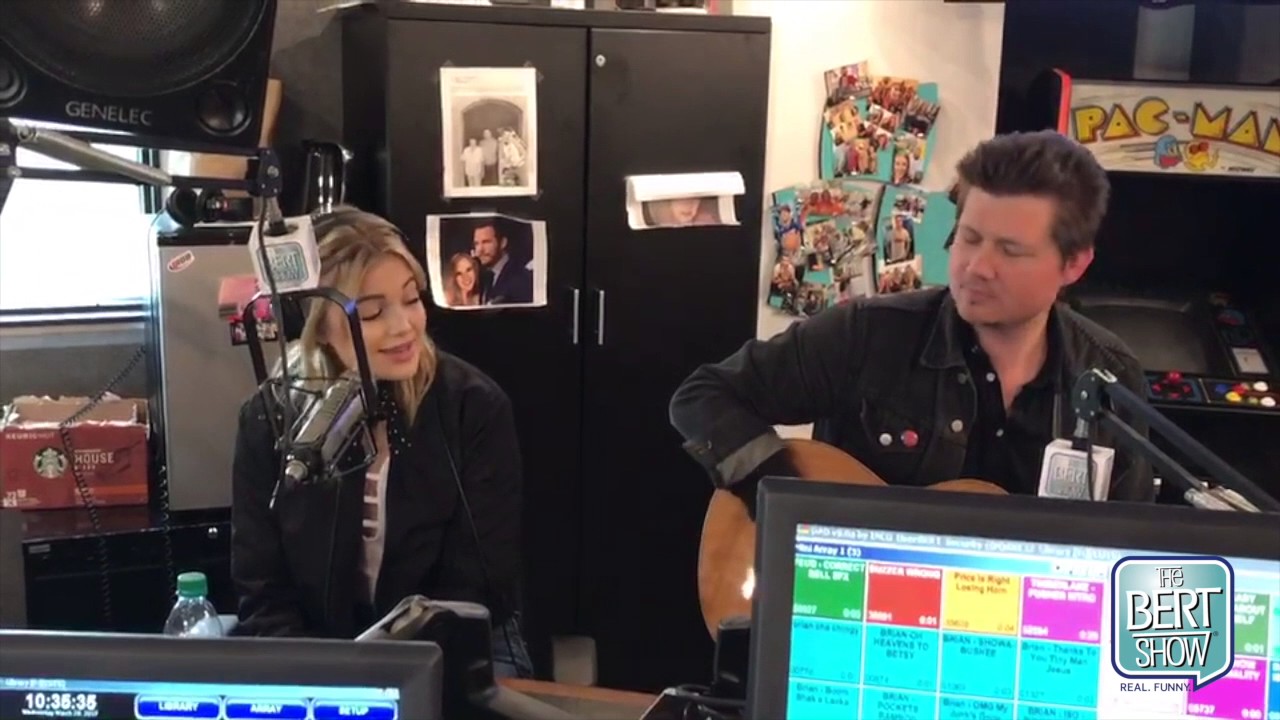Olivia Holt Performs "History" On The Bert Show - YouTube