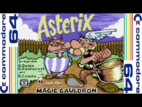 ASTERIX AND THE MAGIC CAULDRON (EasyFlash re-release) Commodore 64 - YouTube