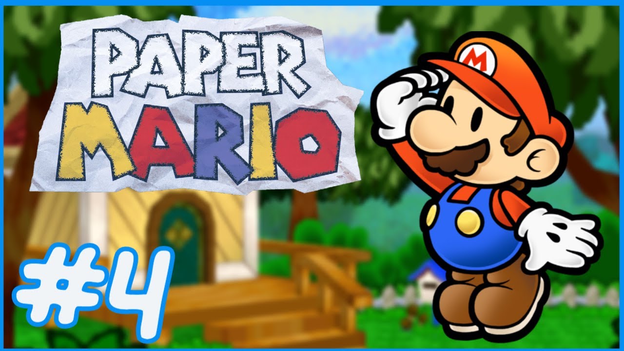 Fuzzies Suck | Let's Play Paper Mario 64 #4 | N64/Nintendo Switch ...