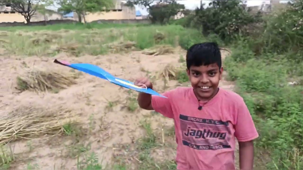 Caught Beautiful Kites On Ground | Kite Catch - YouTube