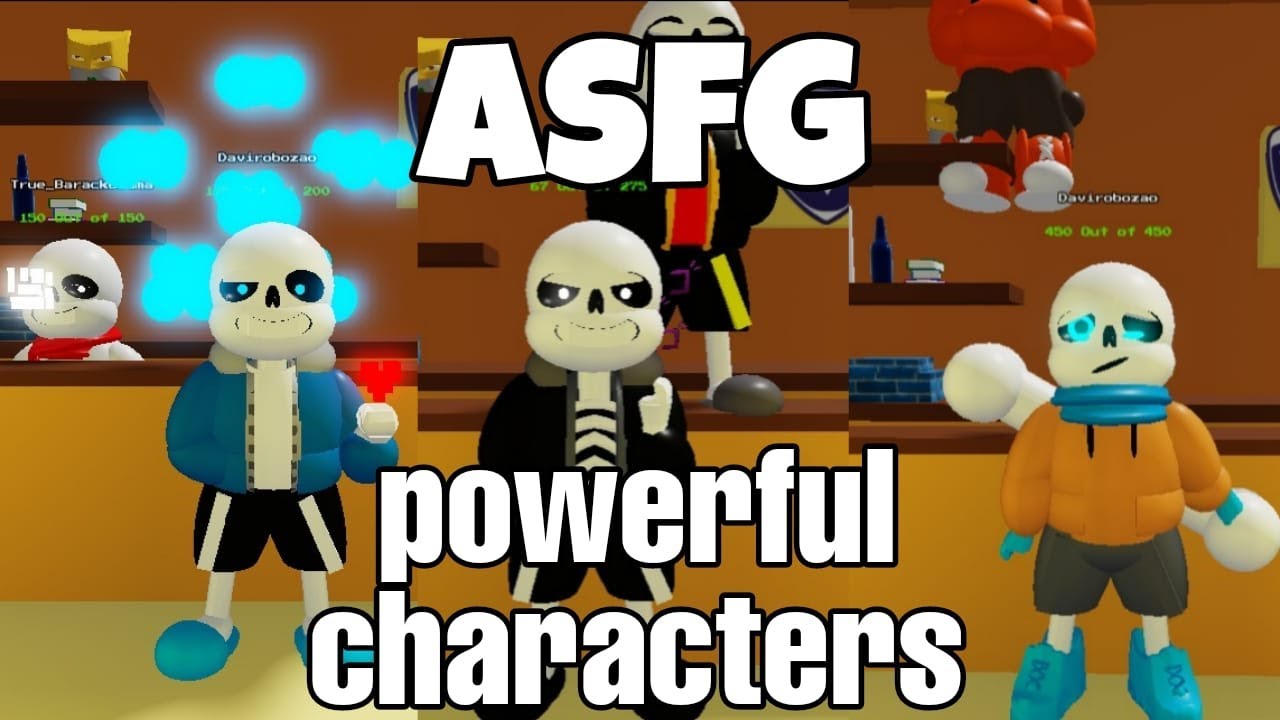 ROBLOX | Avarage Sans Fighting Game | Glichtale Sans, Distrust Sans ...