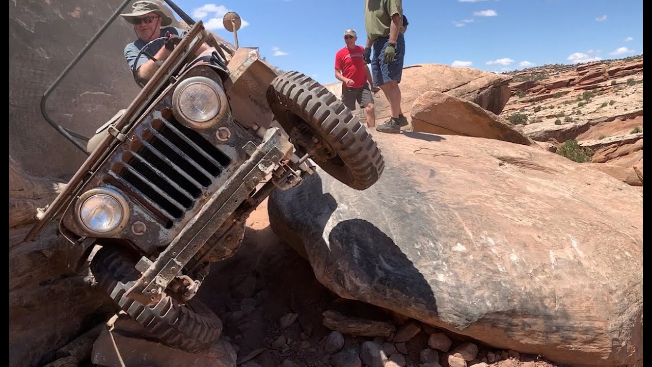 Grandpa’s Jeep and Friends Return To Rusty Nail - Moab - YouTube