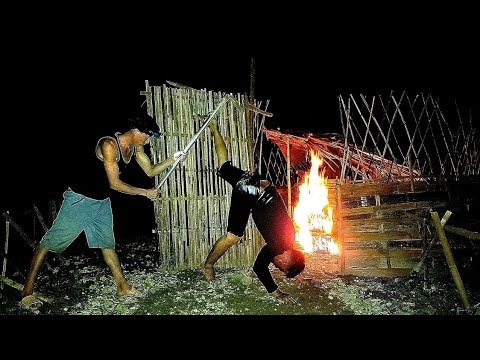 FULL VIDEO:35 Days of Fighting Intruders Made Me Fall.Living off the ...