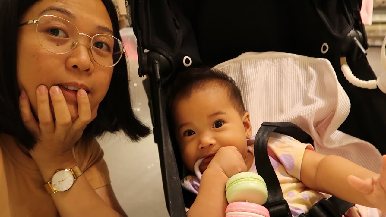 Ang hirap magmall pag may baby - YouTube