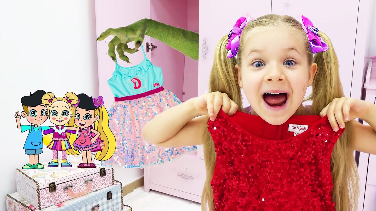 Diana dan Roma membantu teman-teman mereka di dunia kartun yang ajaib ...