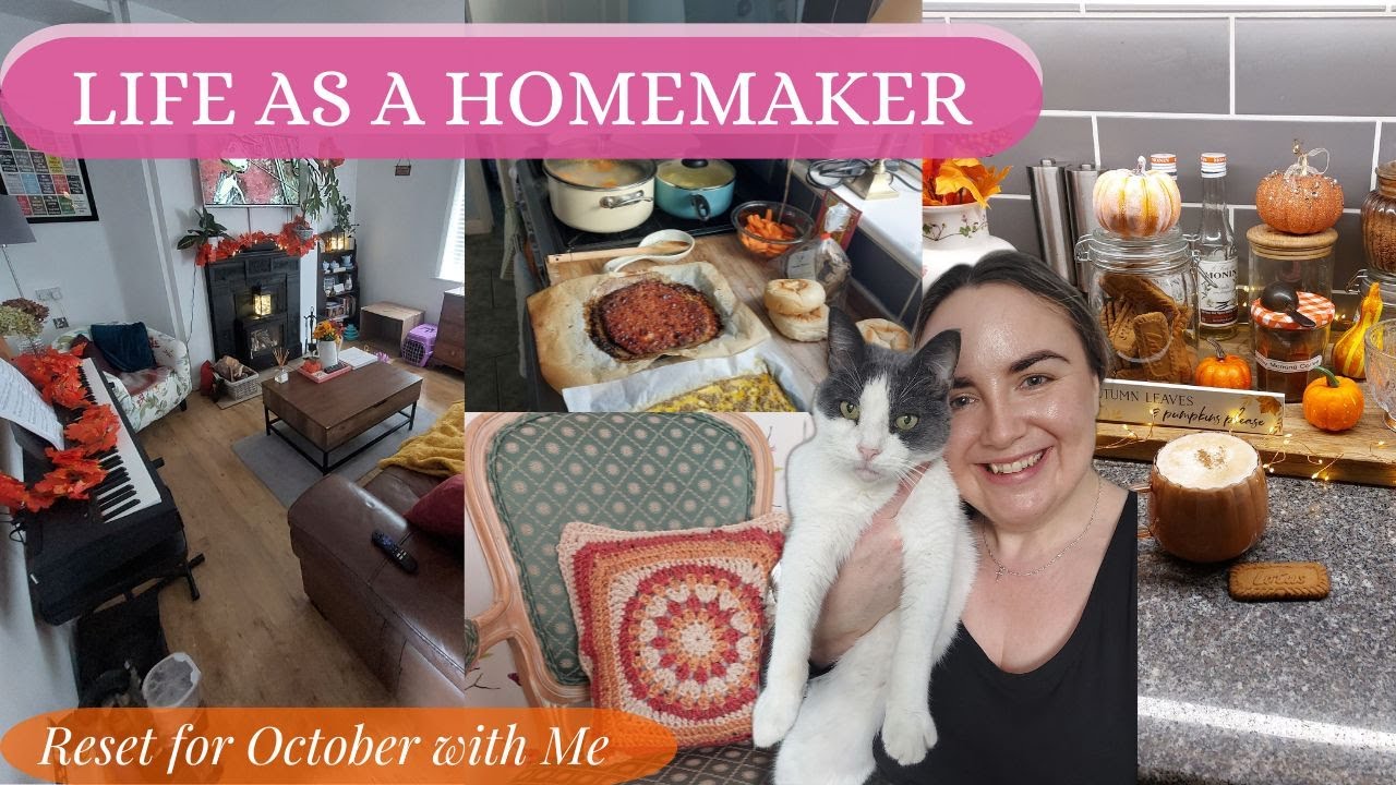 Reset for October | Decorating, Slowing Down, Goals & Intentions - YouTube