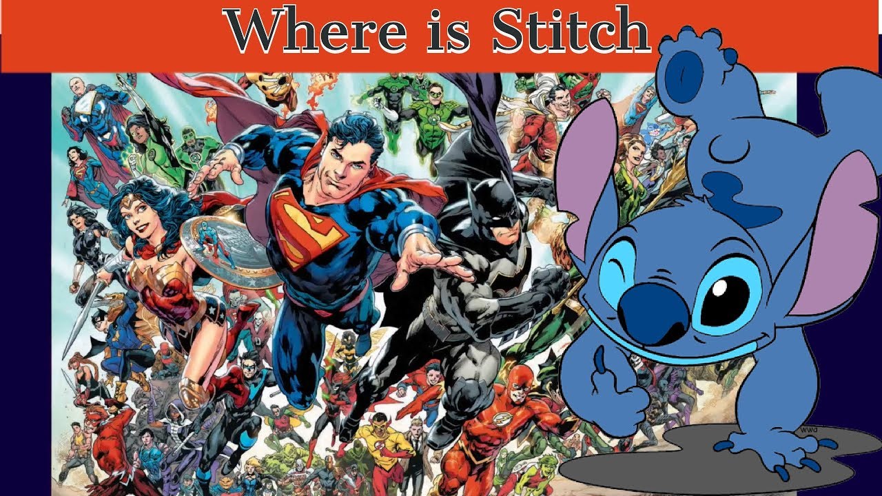 Only 5% can find the hidden Stitch. Wheres Stitch? - YouTube