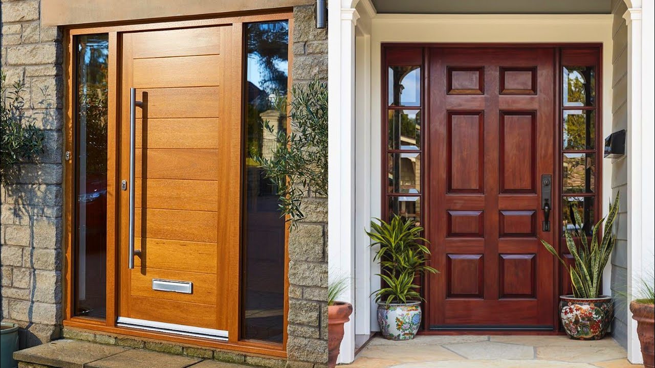 Top 40 Wooden Door Design Ideas Catalogue For Main home entrance Modern ...