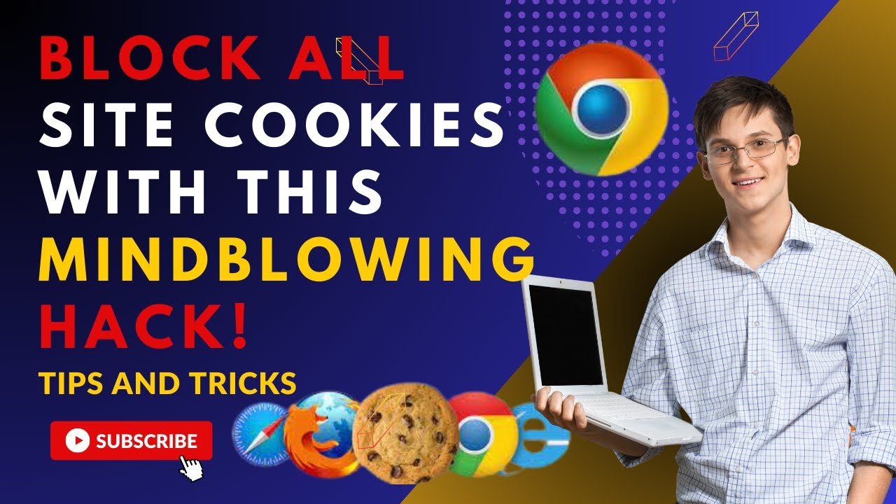 How to block cookies of every website you want to visit || Tips and ...