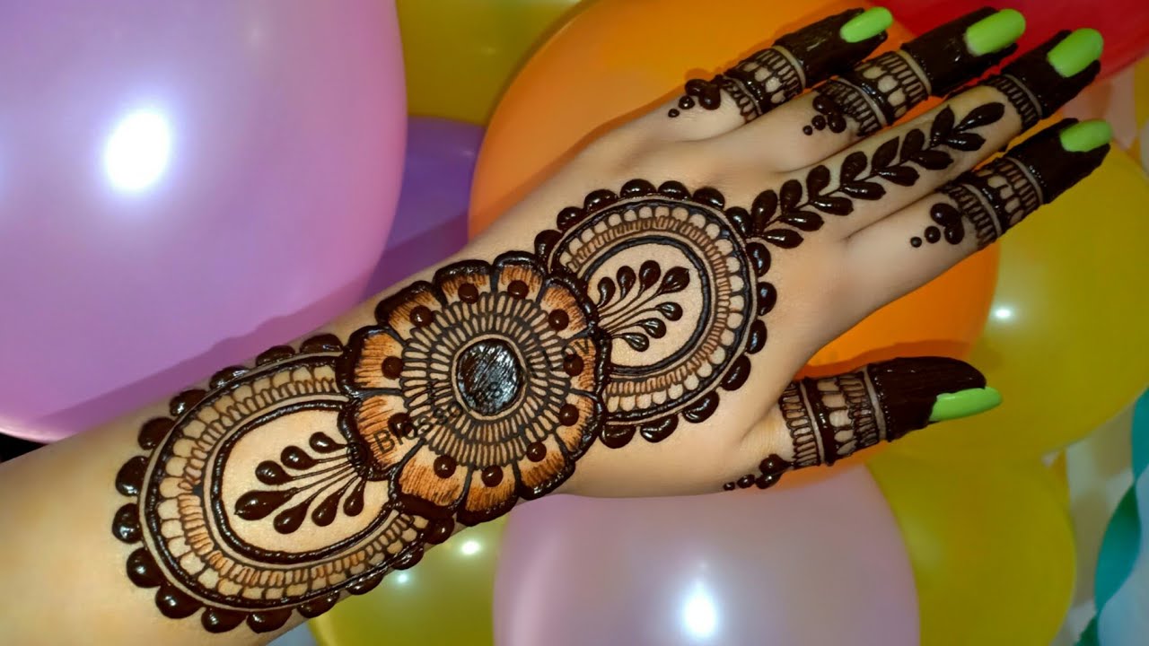 So Cute & Attractive Mehandi Ka design for Valentine Day_Latest Mehndi ...